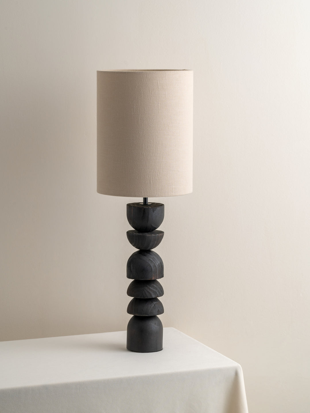 Wood Table Lamps | Natural, Dark & Sculpted Designs