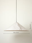 Siya - collapsible oversized linen shade | Lights & Lamps