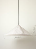 Siya - collapsible oversized linen shade | Lights & Lamps