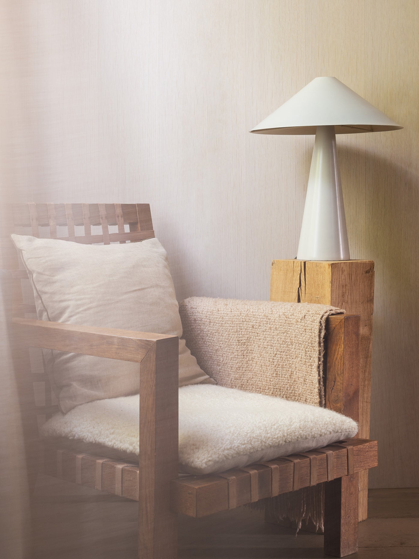 1 Light Warm White Cone Table Lamp | Lights & Lamps