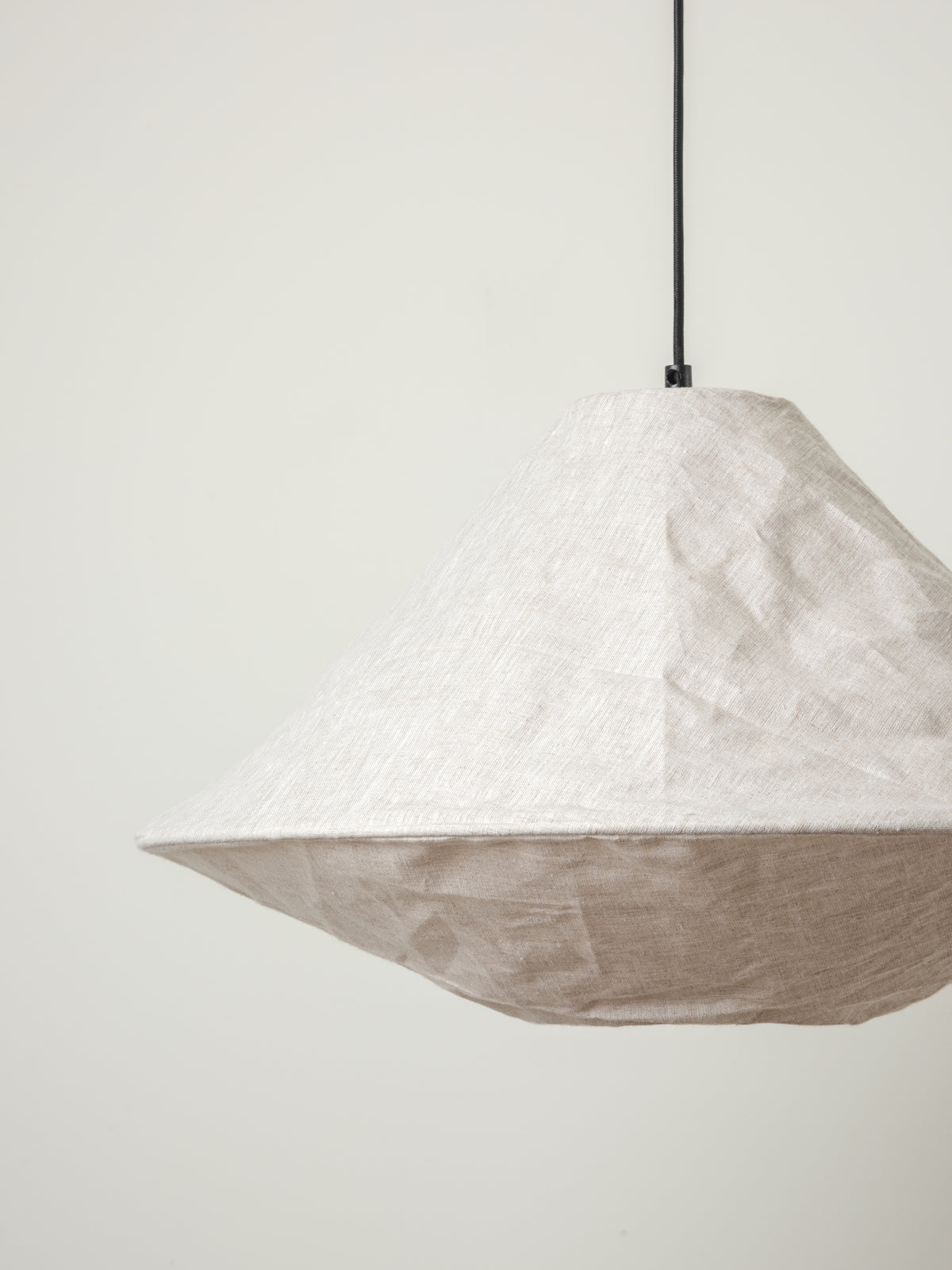 Siya - collapsible linen shade | Lights & Lamps